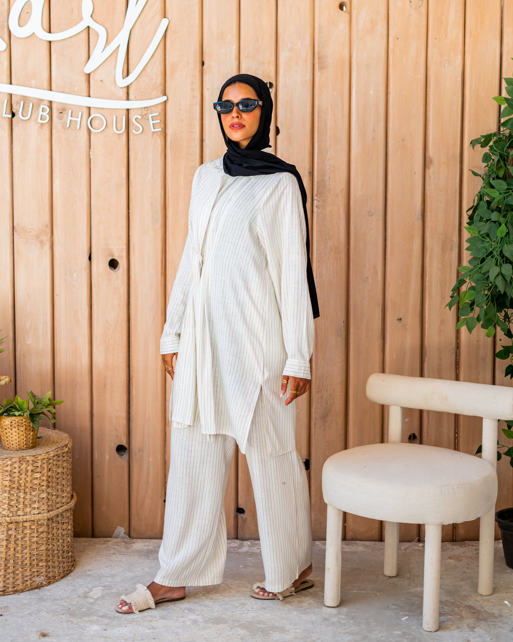 Linen Pants-White – Hijab Boutique