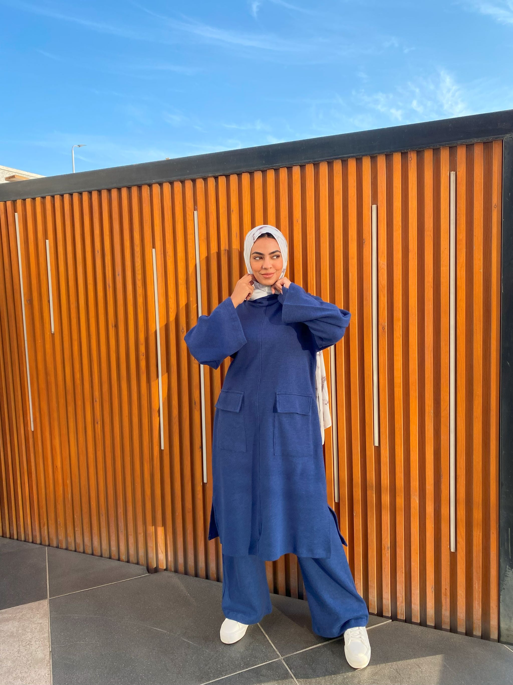 Comfy Kashmir Pants-Blue – Hijab Boutique