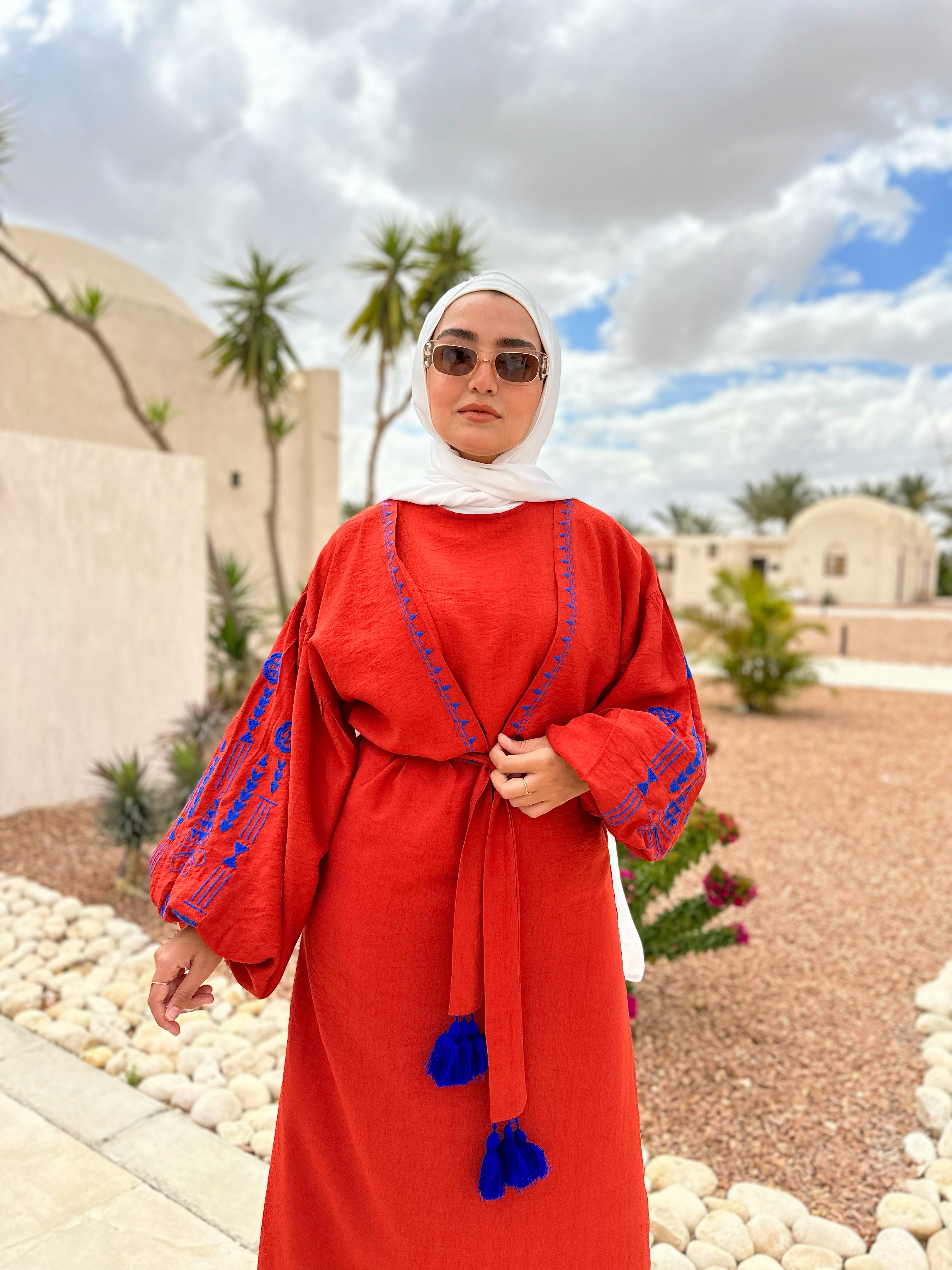 Ethnic Embroidered Dress-Havan – Hijab Boutique